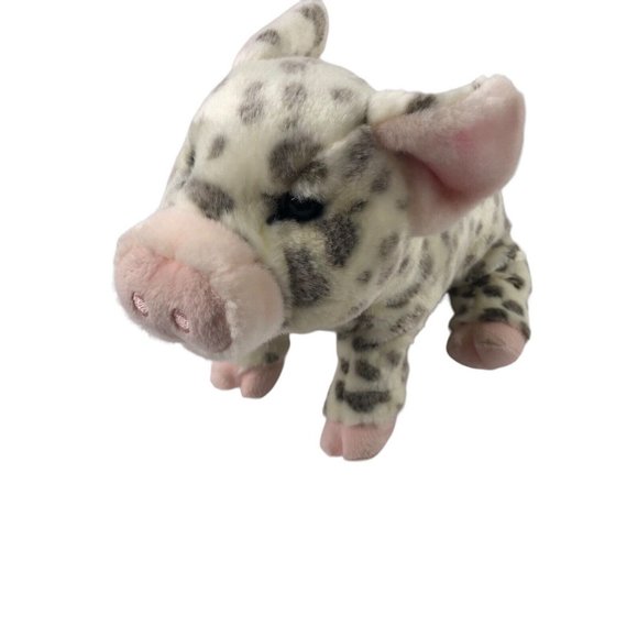 Douglas Cuddle Toy | Toys | Douglas Plush Whitegrey Spotted Pig Stuffed ...